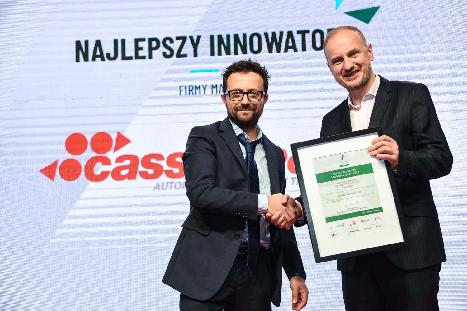 Cassioli is the winner of the 2021 “Best Innovator” Award