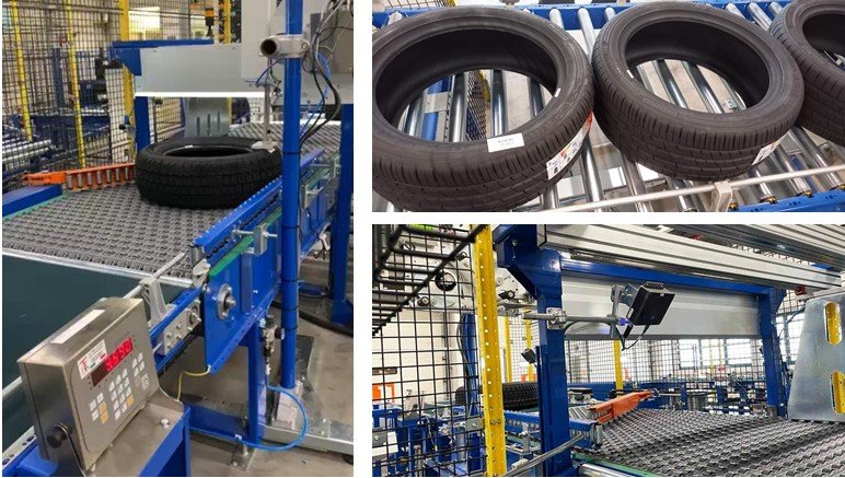 Industrial Automation in Tire Distribution Centers