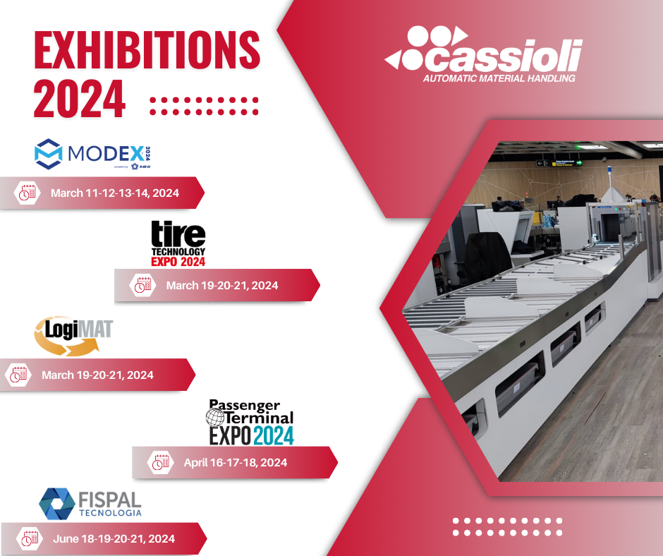 Cassioli Exhibitions 2024 - Cassioli Group Srl