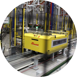 RGV Systems – Rail Guided Vehicles - Cassioli
