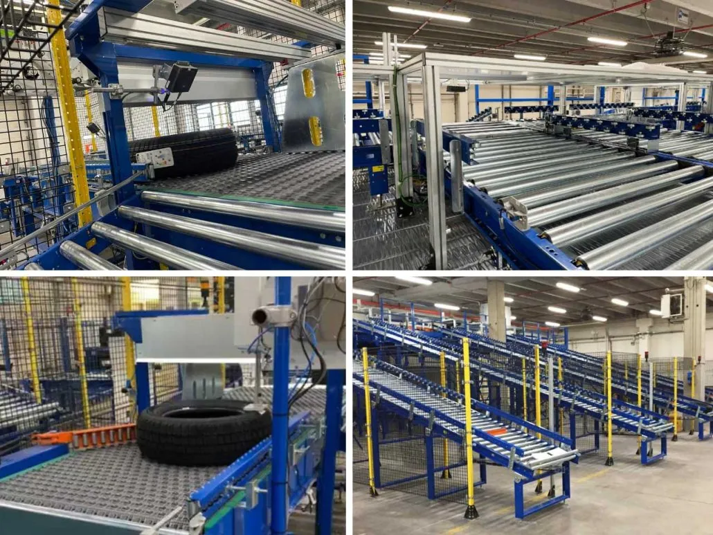 Industrial Automation in Tire Distribution Centers - Cassioli