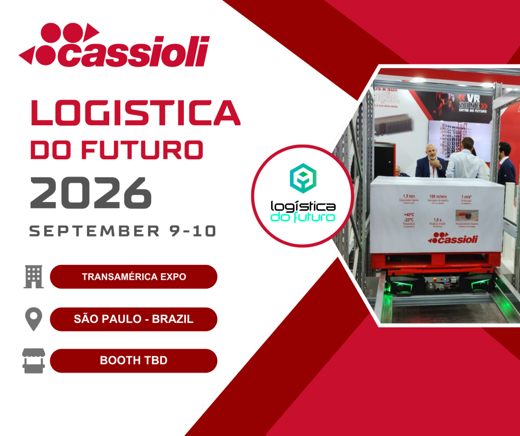Cassioli awaits you at Logística do Futuro 2026, São Paulo - Cassioli