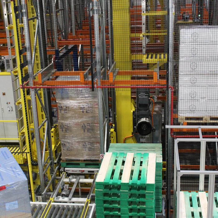 Automated Warehouse with Icrane stacker crane | Cassioli Group